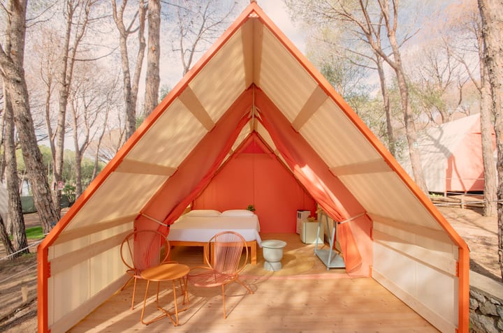 Lavita Camp - Double Tent Behind The Beach - Sardinia