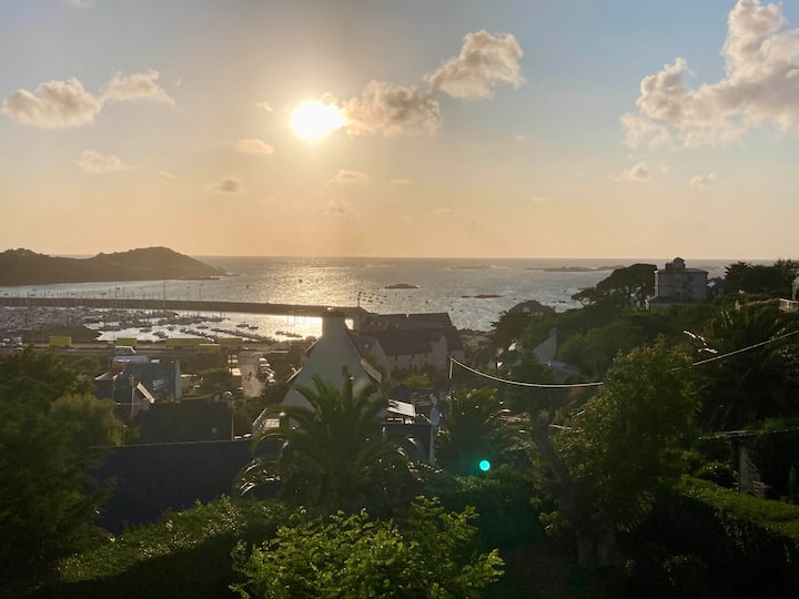 Duplex Vue Mer, Calme, 5 Min Plages & Commerces - Trébeurden