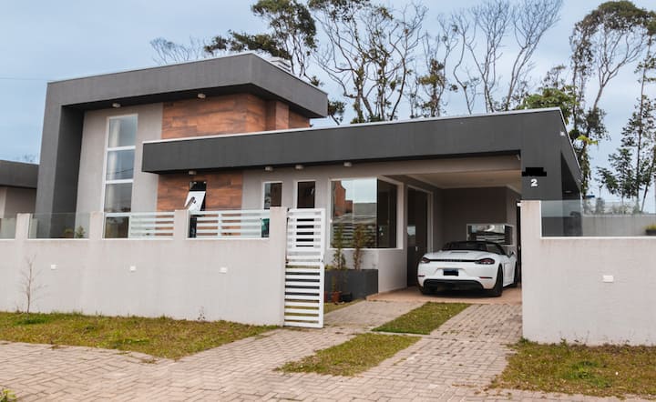 Casa Moderna Guaratuba 5 Quadras Do Mar - Guaratuba