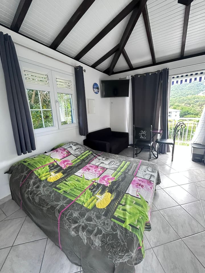Les Trois Ilets Anse A L'âne Bungalow Proche Plage - Martinique