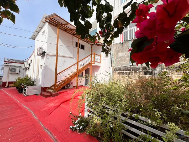 Beachfront#2 Frente Mar Spratt Bight W/bath & Ac - San Andrés