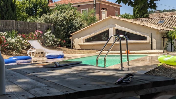 Villa Avec Piscine Au Cœur De La Drôme Provençale. - Vinsobres