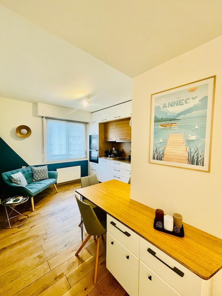 Cosy Appartement T2 Coeur De Ville - Annecy-le-Vieux