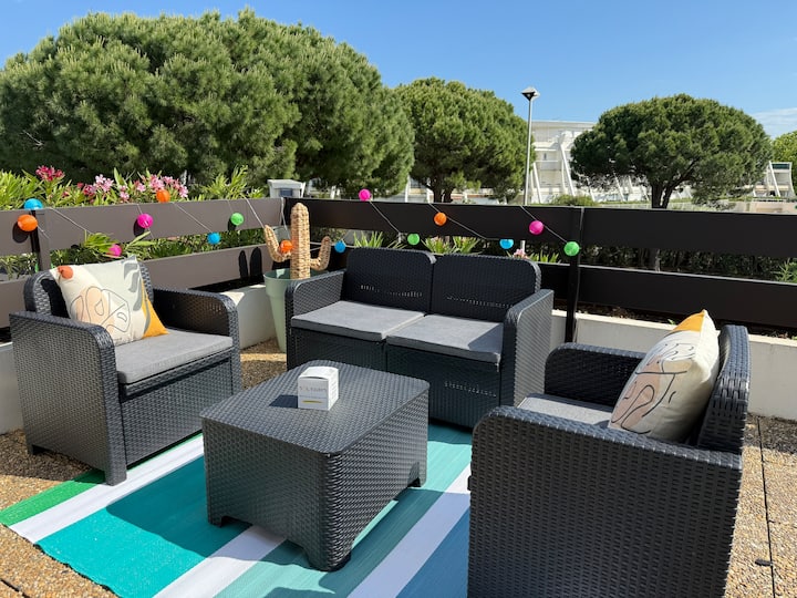 Solydays Cyprianes Grande Terrasse Et Piscine - La Grande-Motte