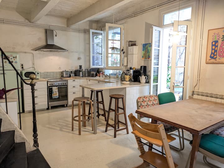 Maison Bohème En Centre-ville, Studio, Parking - Marsella