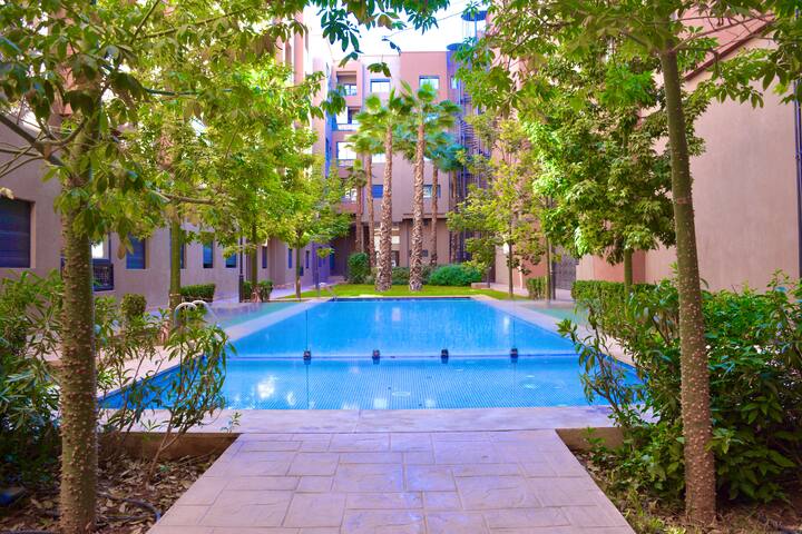 Luxury Apartment W/pool - Near Guéliz / Downtown - Marrakech