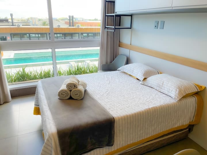 Apto Em Condominio Com Piscina Aquecida 6x S/juros - Xangri-Lá