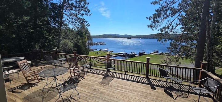 "Lakeview Chalet" On 4th Lake At Eagle Bay Village - Old Forge, NY