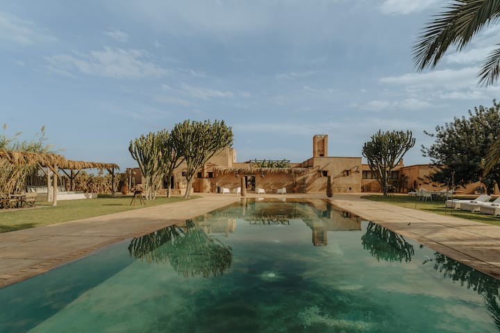Ecolodge - Avec Vue Sur L'atlas - Agafay