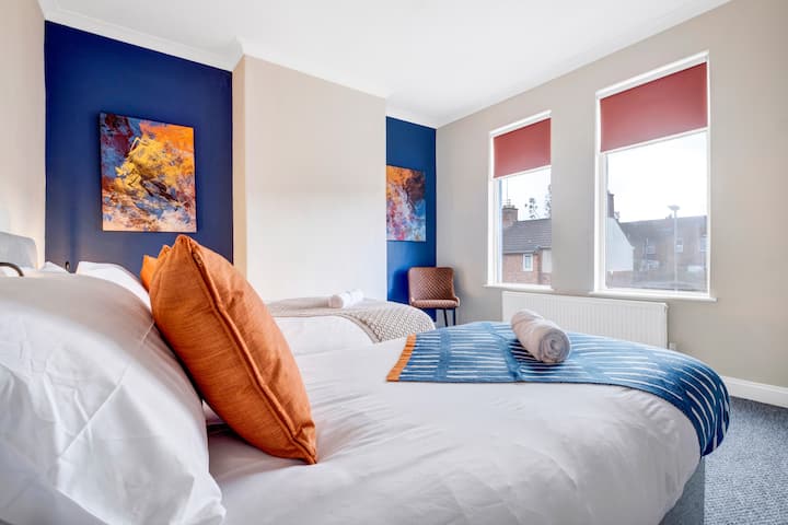 Stylish Modern House|pricecut|smarttv|free Parking - Leicester