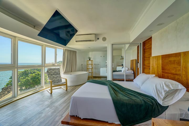 Loft With Bathtub And Ocean View - Santo Domingo