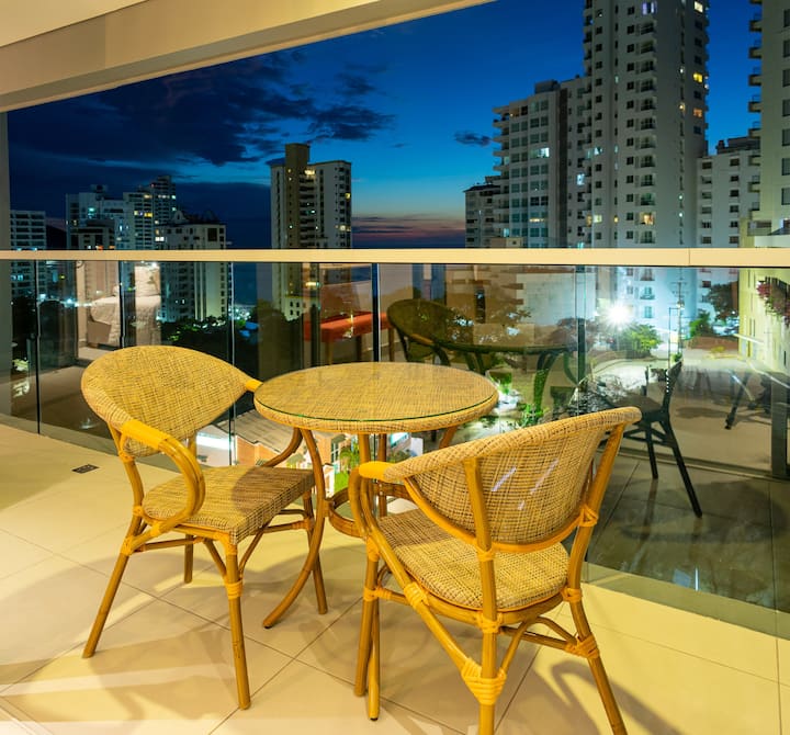 ÁMbar Roca Luxury Apartment - El Rodadero - Santa Marta