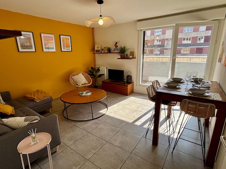Appartement 3 Chambres, Cosy - Proche De La Mer - Saint-Brieuc