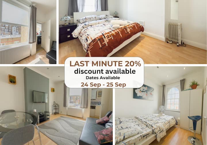 Stylish 2-bed Apartment • Paddington • Sleeps 5 - London Paddington Station