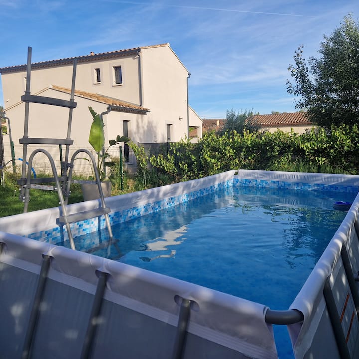 Maison Neuve Entre Vignes Et Garrigues - Beaumes-de-Venise