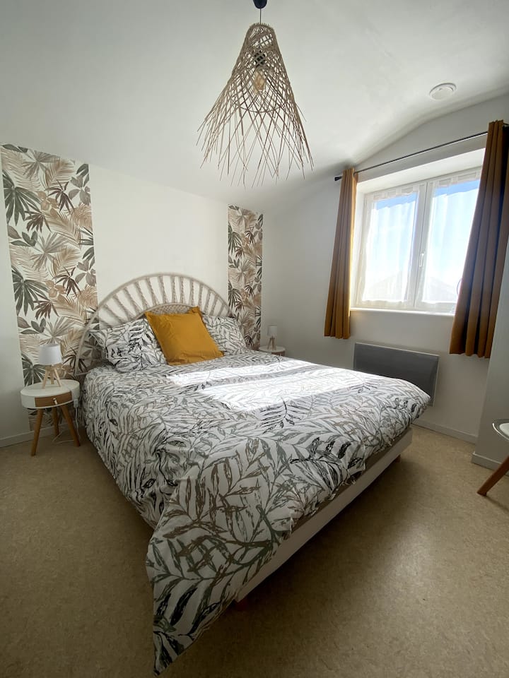 Chambre Zen - Salle De Bain Privée - Feurs