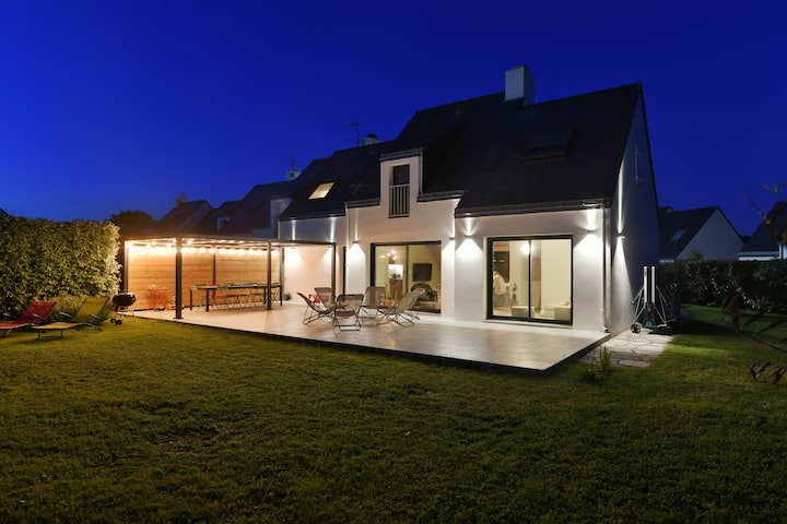 Villa Contemporaine - 12 Personnes, Plage à Pied - Loire-Atlantique