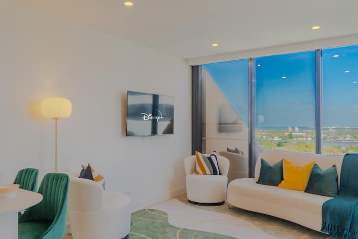 King Bed Suite- 2b2b -Freepark & Melbournecityview - Melbourne