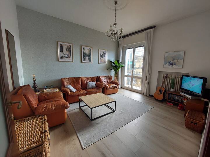 Grand Appartement Pour 6 Proche Plage Avec Garage - Imperia