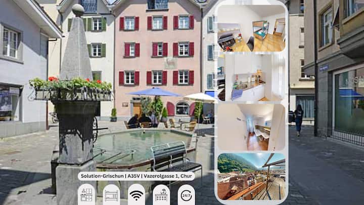 Top Lage, Dachterrasse - Solution Grischun - Arosa