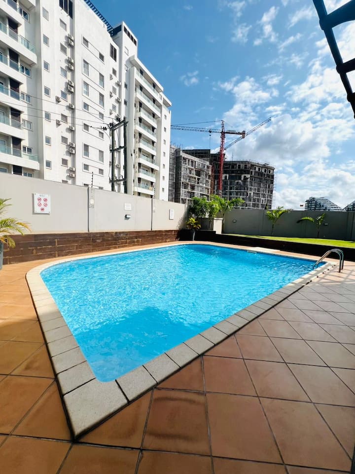 Family Friendly 2br Apt, Clifton Court, East Legon - Accra