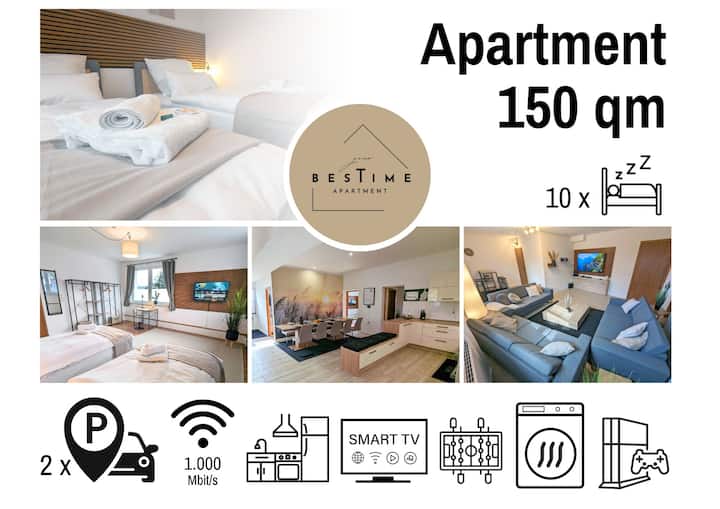 Bestime ~ 5br Lr Kitchen Dryer Smart-tv Netflix - Wildeshausen