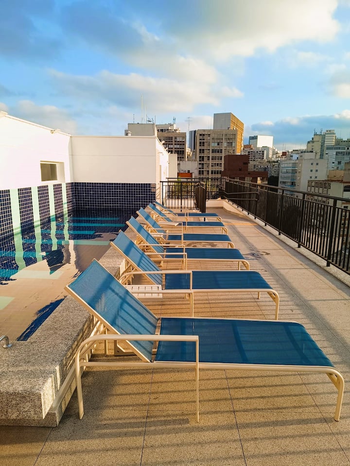 Studio Moderno Em Higienópolis. - 聖保羅
