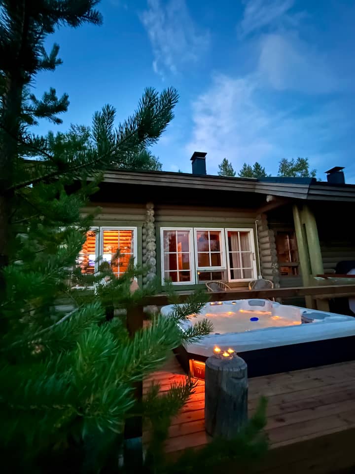 Villa Knuppas With Jacuzzi - Kuusamo
