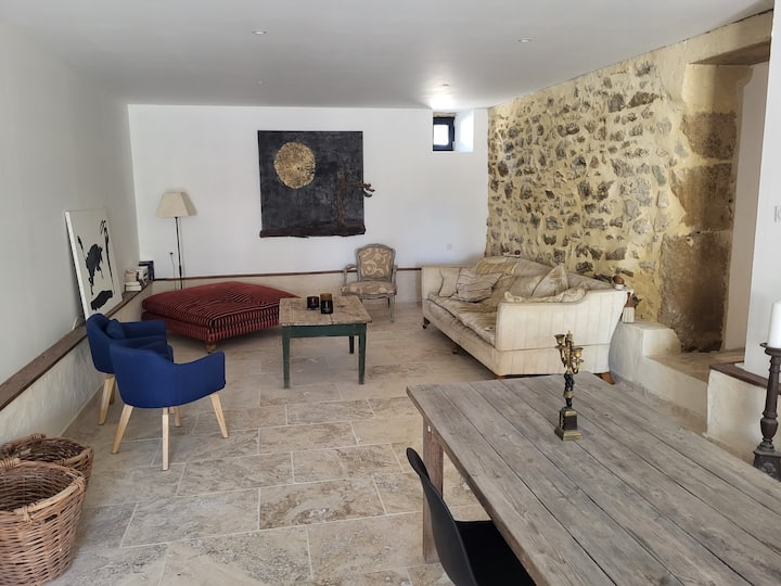 Superbe Mas Calme, 15 Km D'uzès, Piscine Chauffée - Gard
