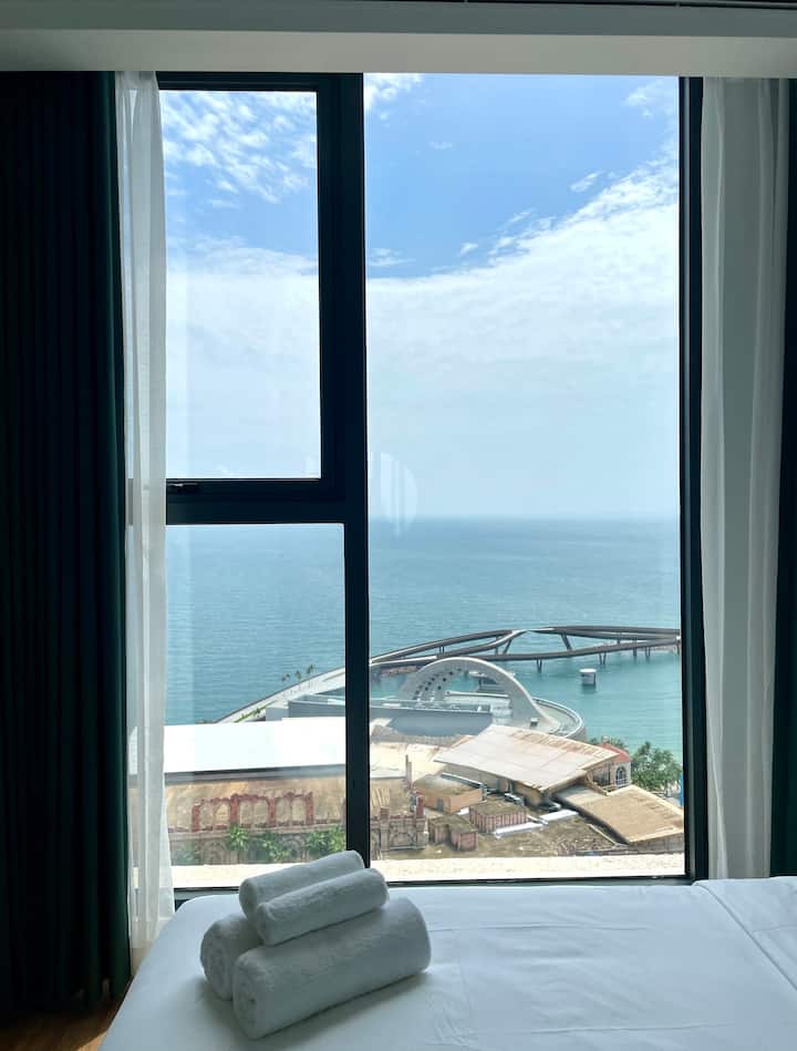 Infinitif Ocean View 2br Luxury Apt Free Pool Gym - Phú Quốc