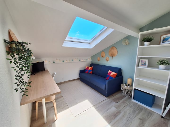 Cosy, Mer, Tramway, Neuf, Calme, Lumineux - Nice