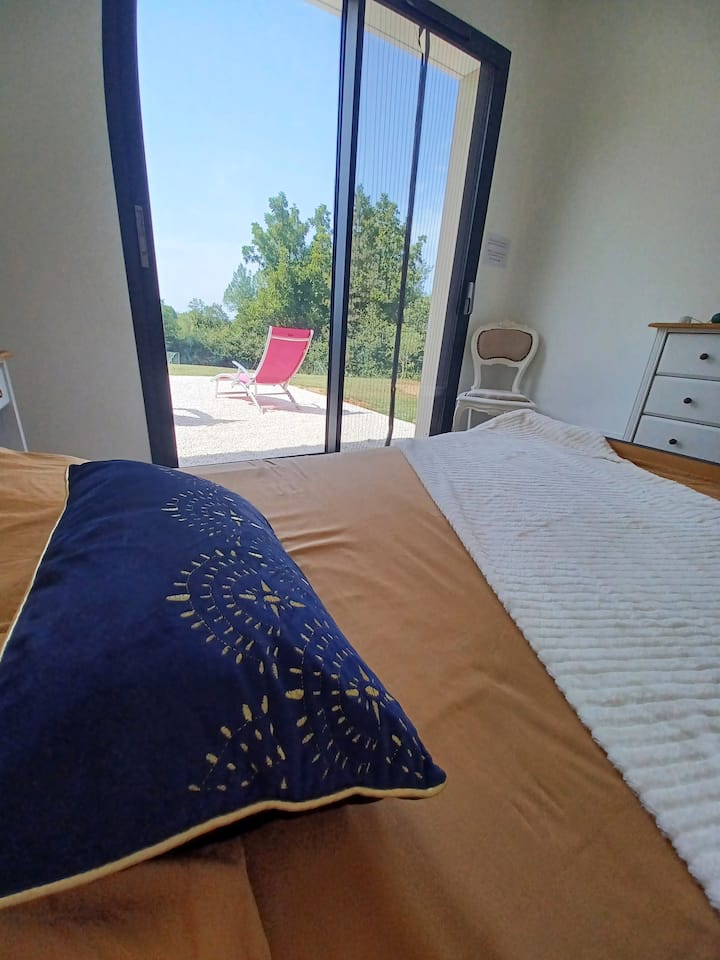Suite Cosy + Sdb Privée + Terrasse - Souillac