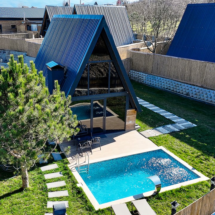 Bungalow With Heated Pool - Karasu