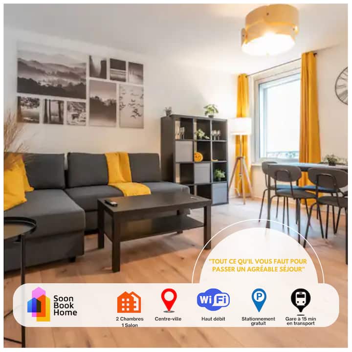 Très Bel Appartement Mulhouse Merles Stationnement - Mulhouse