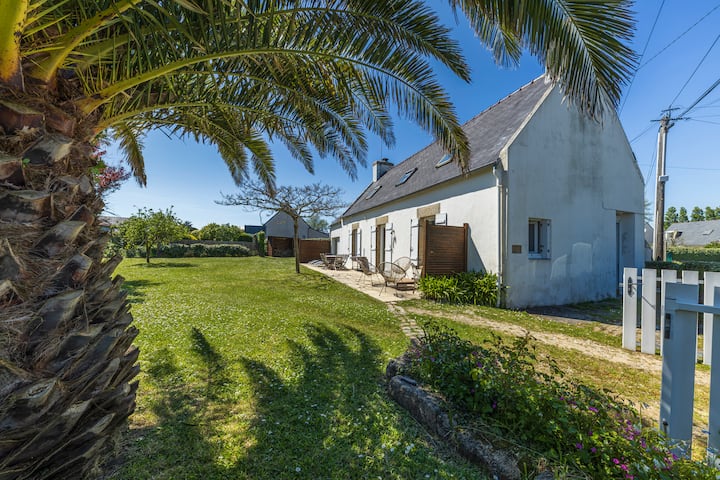 *Vamaé* Aigrette Maison Authentique - Plage 350m - Loctudy