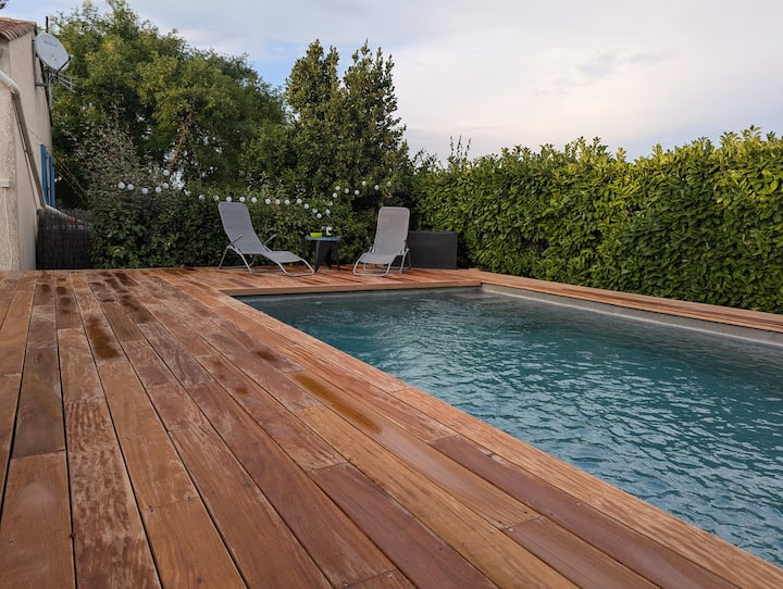Villa Avec Piscine à La Campagne - Département Aude