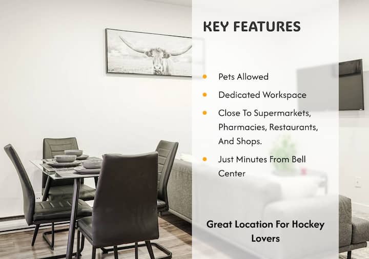 Central Griffintown Apt Steps From Bell Centre - Boucherville