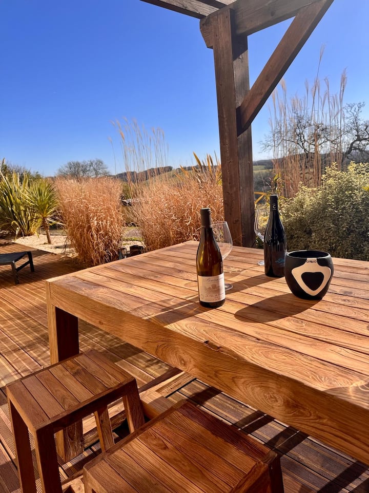Hameau Privé-piscine Intérieure & 2 Jacuzzis - Gers