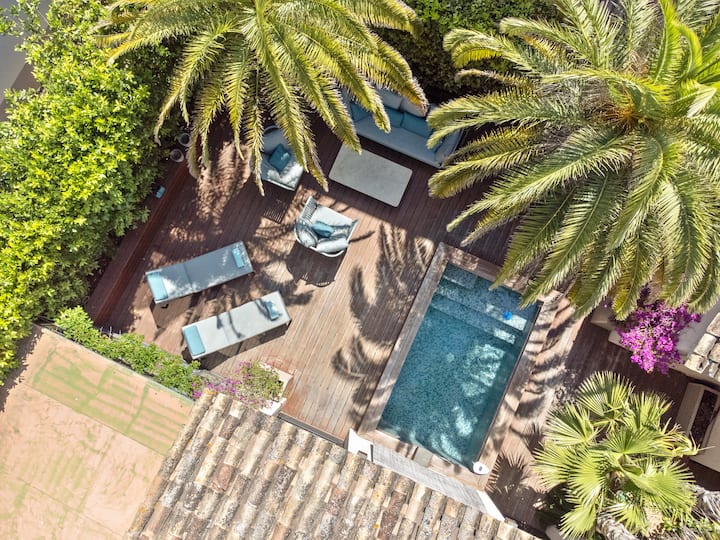 Maison Piscine En Plein Centre De Saint-tropez - 聖特羅佩