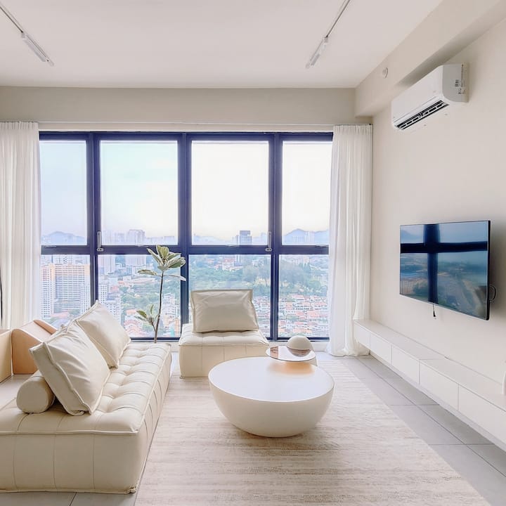 【Homecinema•seaview 1】7+1pax By Pg Home - Penang