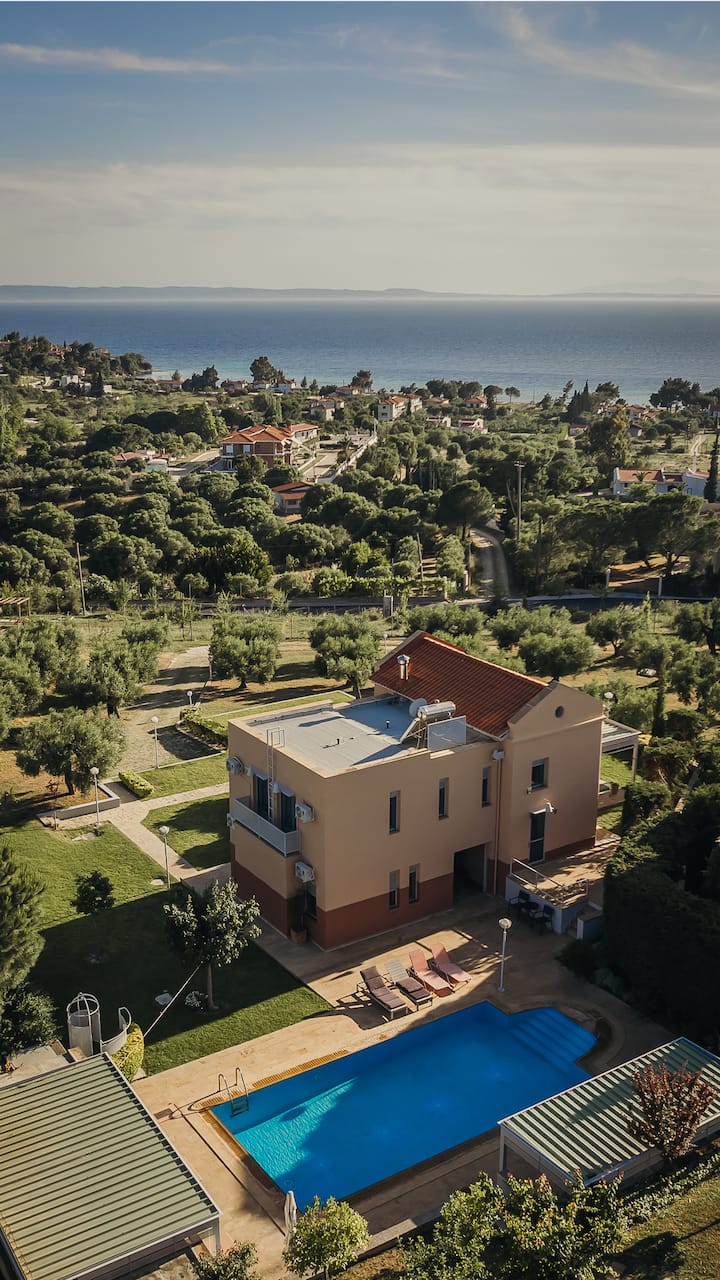 Thea Ii Sea View Private Pool Villa, Nikiti - Chalkidiki