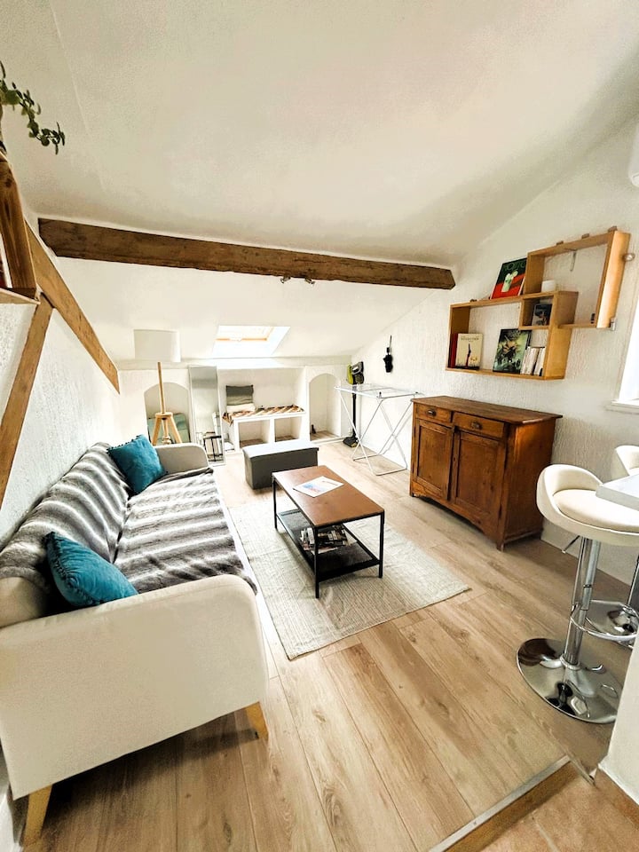 Charmant Appartement Mansardé Quartier Du Port - Beaulieu-sur-Mer