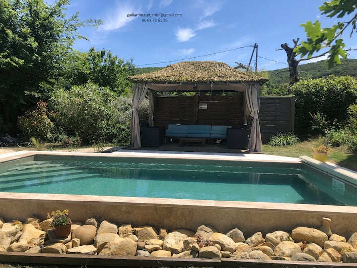 Mas 18èm - 3 * Piscine Et Jardin - Ardèche
