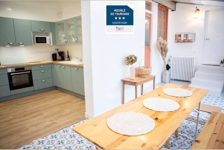 Maison 3 éToiles 8 Pers Calme
Ville Et Gare à Pied - Caen