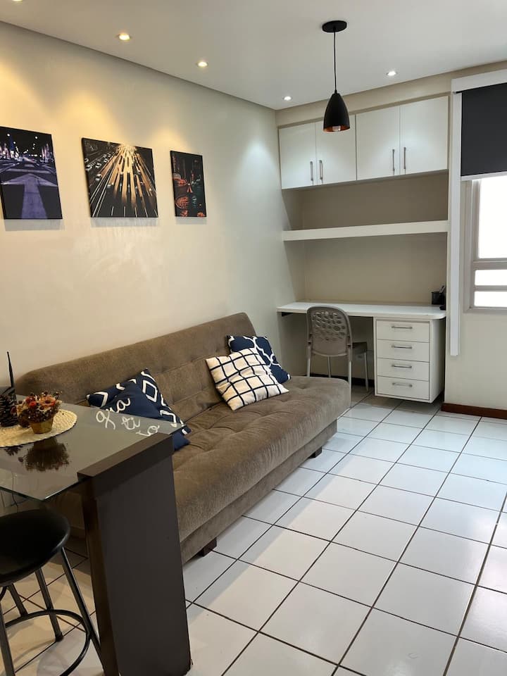 No Sudoeste. Ar, Garagem, Elevador, Wifi, Academia - Brasília