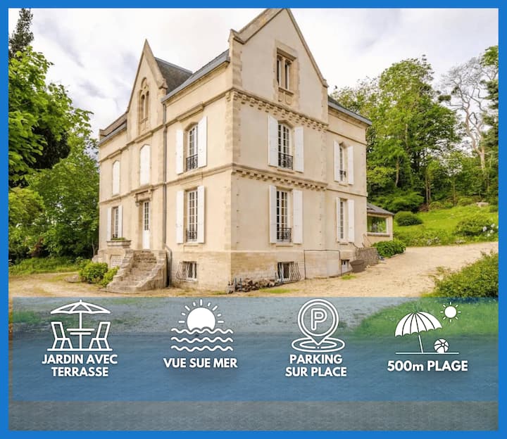 Magnifique Villa Vue Mer à 500 M Plage Grand Parc - Asnelles