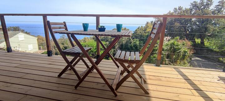 Chambre + Petit Déjeuner Sur Terrasse Vue Mer - Brando