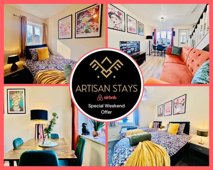 Hidden Gem Of Chelmsford | Free Parking | Sleeps 5 - Chelmsford