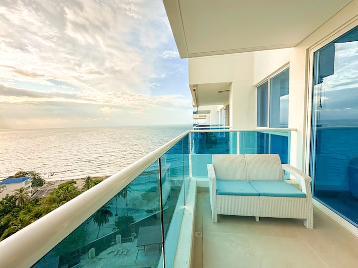Espectacular Loft Con Hermosa Vista Al Mar - Santa Marta