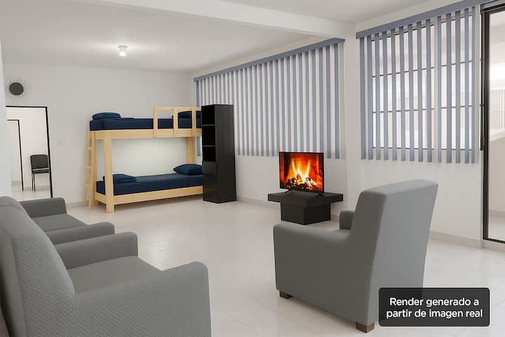 Suite Equipada Para Trabajadores, Cerca Autopista - Cuautitlán Izcalli